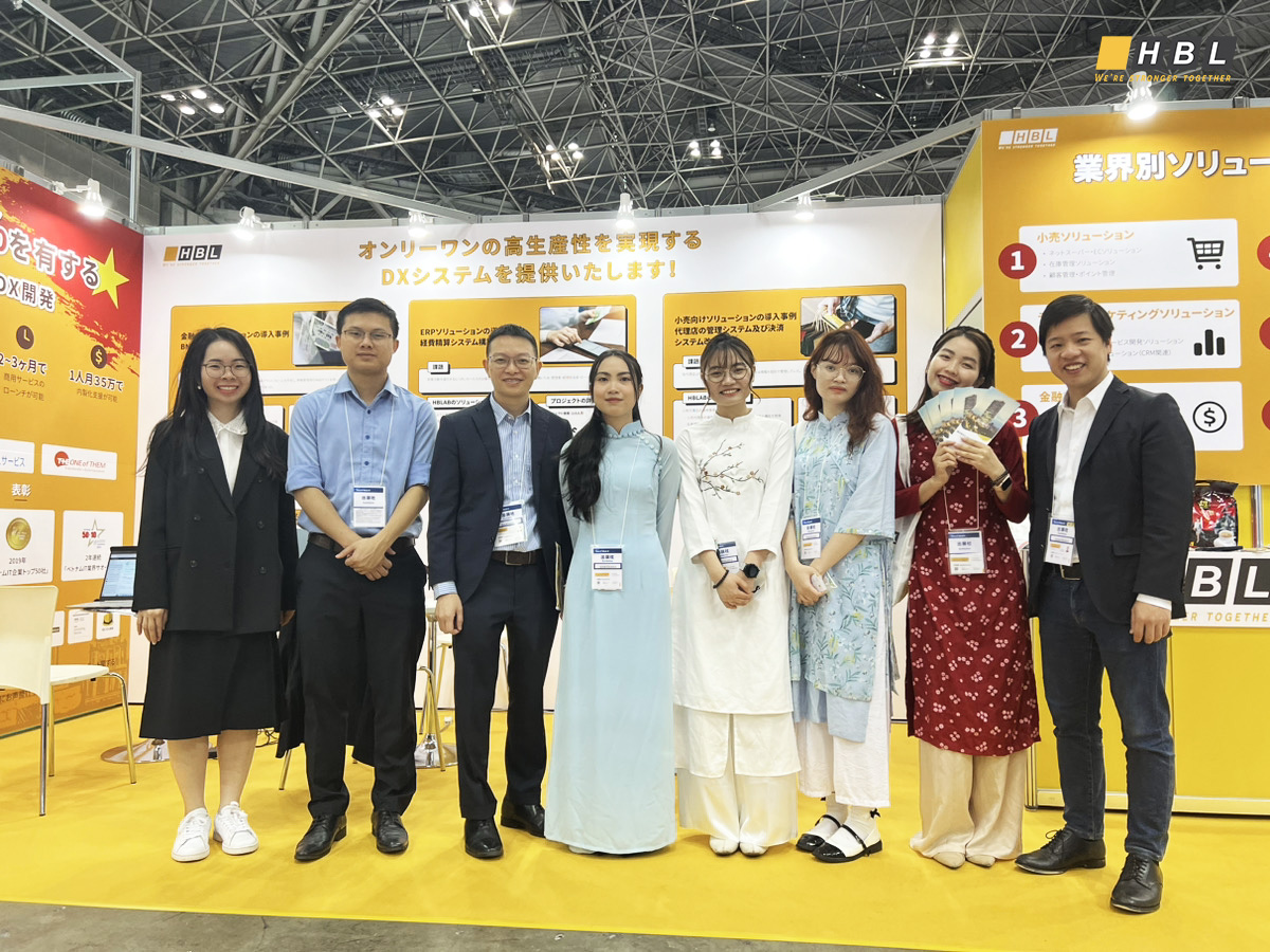 HBLAB TRÌNH LÀNG GIẢI PHÁP MỚI TẠI JAPAN IT WEEK SPRING 2023